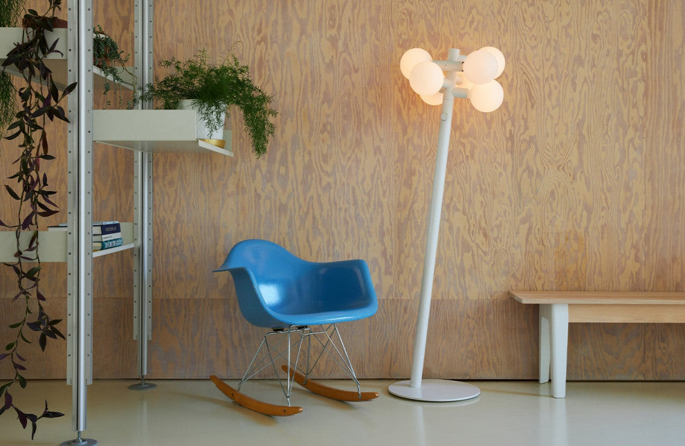 David Weeks Echo Floor Lamp US with Sphere IV