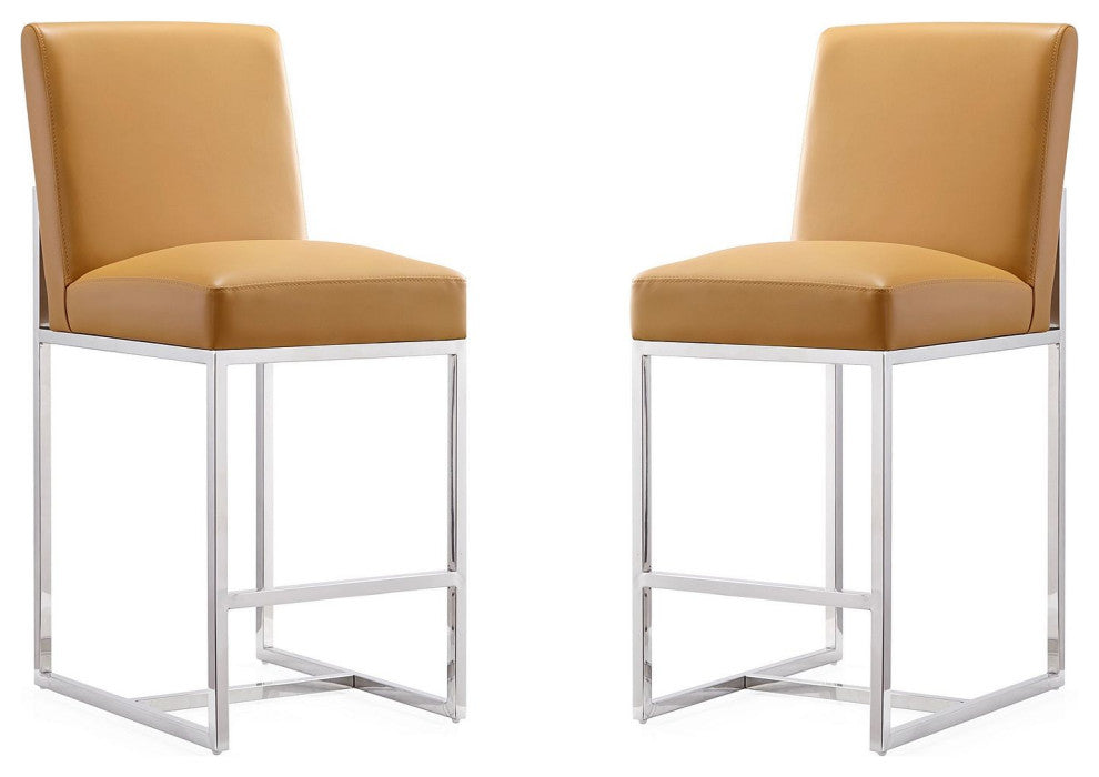 Manhattan Comfort Element Counter Stool, Set of 2