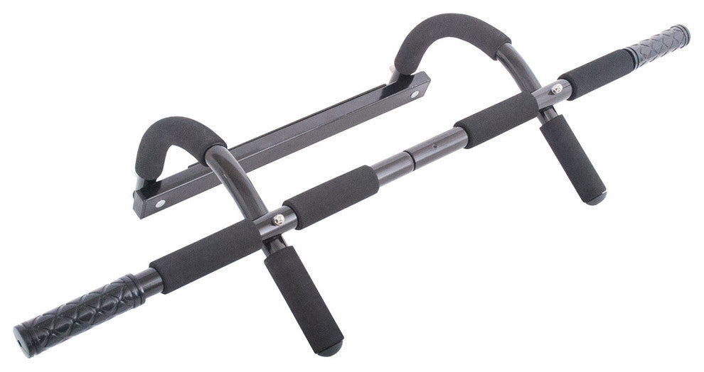 ProSource Multi-Grip Lite Chin-Up/Pull-Up Bar, Black
