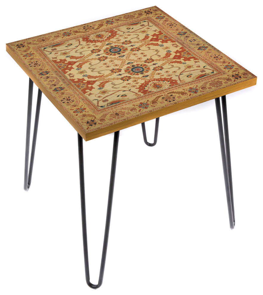 Tangerine Dream Side Table, 20"