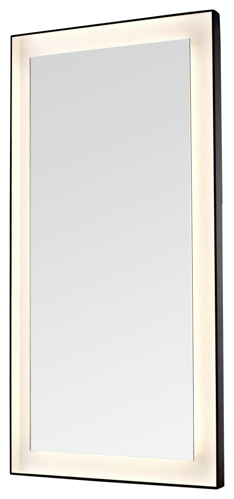 Williams LED Mirror - White, 16"w X 32"h X 1"d