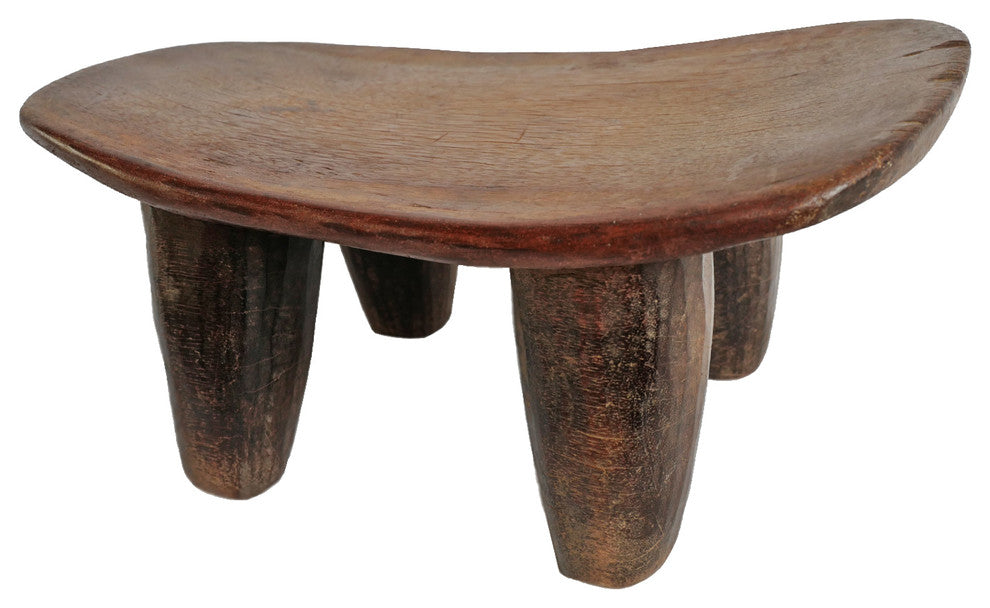 Consigned Lobi Wood Stool