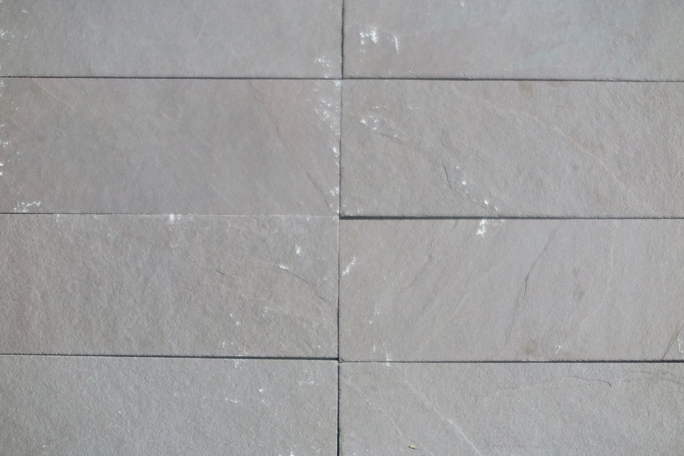 Plum Slate Slate, Natural Cleft Face, Gauged Back Finish, 3"x12", Set