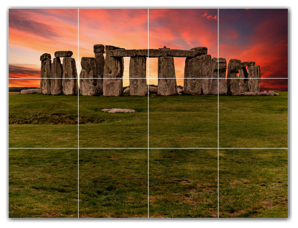 Famous Places Ceramic Tile Wall Mural HZ500557-43M. 24" x 18"