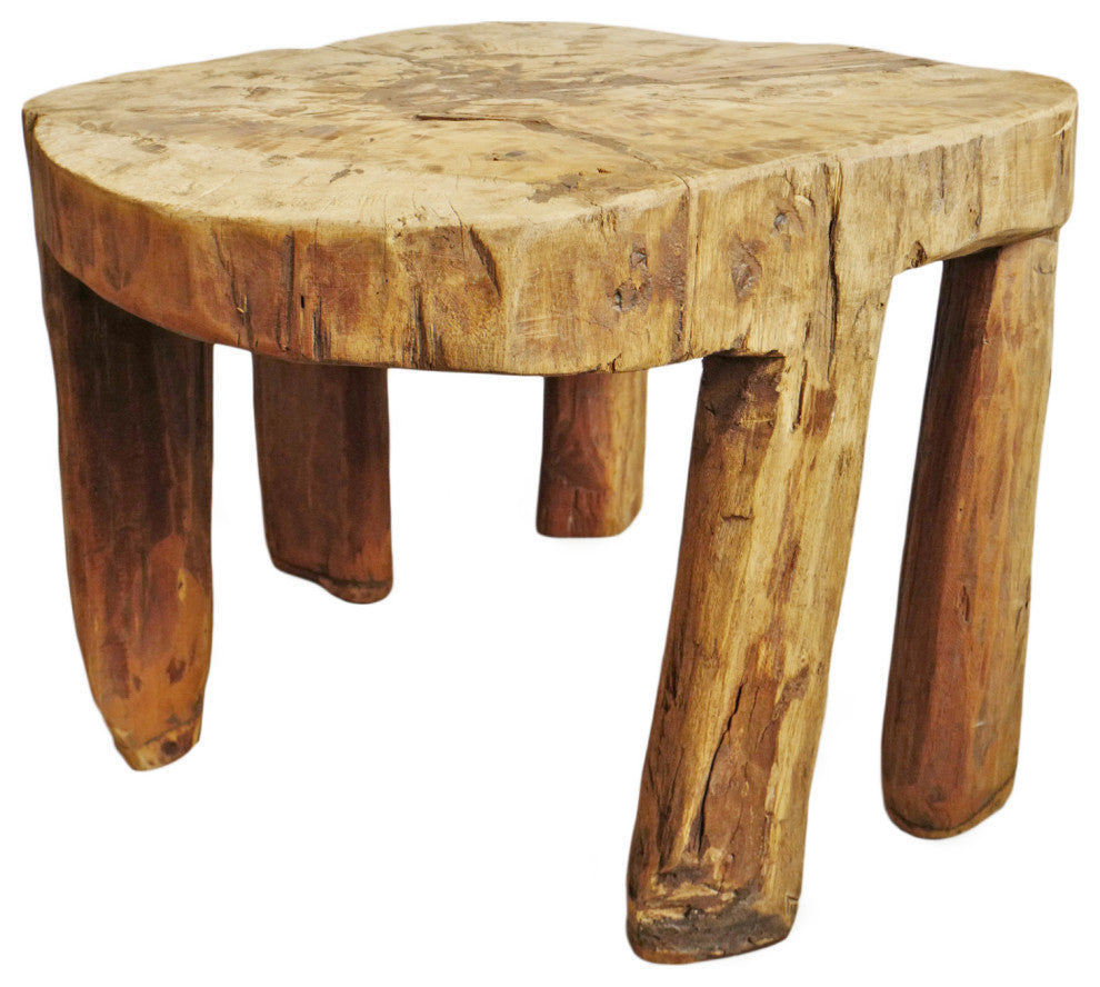 Rustic Naga Five Leg Wood Table
