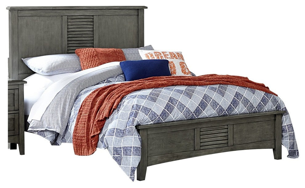 6-Piece Gadison Rustic Queen Bed, Dresser, Mirror, 2 Nightstand, Chest